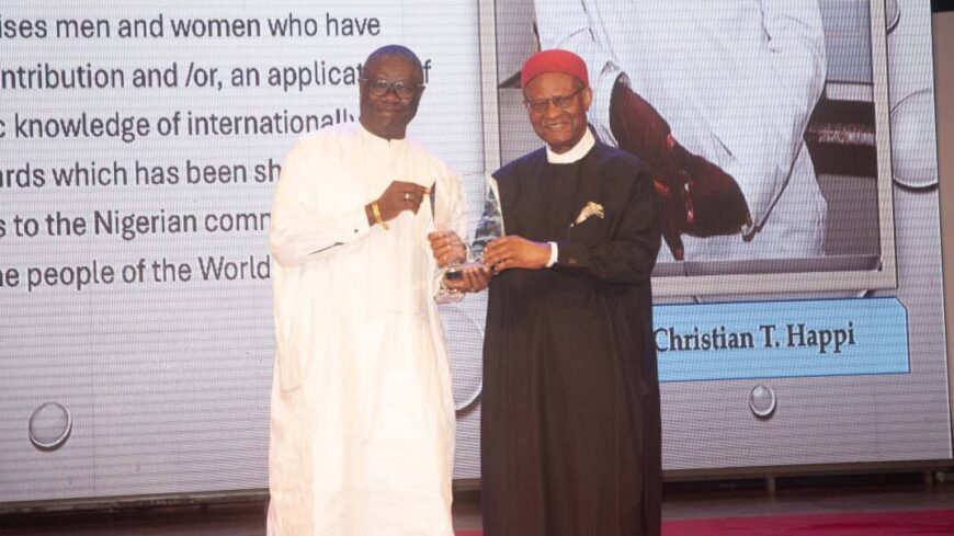 Professor Christian T. Happi Receives HLF Role Model Award for ...